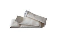 China PTFE Vacuum Cleaner Bags Heat Set , Round Dust Extractor Filter Bags Hardly Inflammable for sale