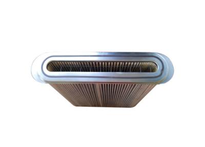China Esthetical Polyester Flat Air Filter  Lower Pressure Drop ,  Plant Filter Cartridge Functional for sale
