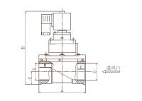 China Mesolow Dust Collection Fittings Dcf - T - 40 S , Straightway Dust Extraction Parts Valve for sale