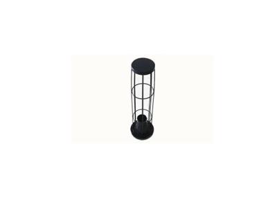 China Ventury Bag Filter Cage Dust Collector Attachments Galvanized Steel Round Style for sale