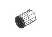 China Ventury Bag Filter Cage Dust Collector Attachments Galvanized Steel Round Style for sale