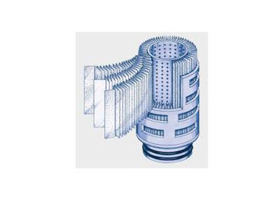 China 0.22um PP Pleated Liquid Filter Cartridge Stainless Steel For Wine Beverage Industry for sale