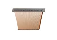 China Cement Silo High Flow Flat Cell Filter 500 Mm Flange Width Anti - Static Flame Retardant for sale