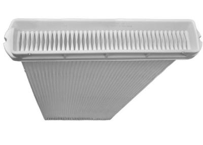 China High Dust Concentration Panel Air Filter Washable , Polyester Filter Cartridge Convenient Installation for sale
