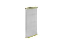 China 5μM  Polyurethane Frame Flat Cell Filter Easy To Clean Strong Burst Resistance for sale