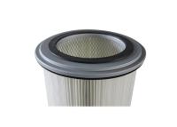 China 5um,0.5um,2um,0.2um Step flange end cap Masterbatch Plastic particles dust filter cartridge for sale