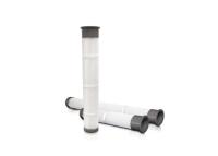 China 5um,0.5um,2um,0.2umWater Washable Cylindrical Pleated Dust Collection Cartridges 2 Meters Long for sale