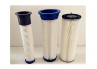 China 5um,0.5um,2um,0.2um PU Cement Dust Filter Cartridge Top Installation Baghouse for sale