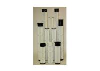 China 5um,0.5um,2um,0.2um Antistatic Coating Polyester Dust Filter Cartridge With Aluminum cap for sale