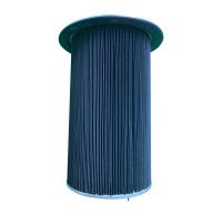 China 5um,0.5um,0.2um,2um，Carbon Steel Custom Flange Dust Collection Cartridges Strips On Both Sides for sale