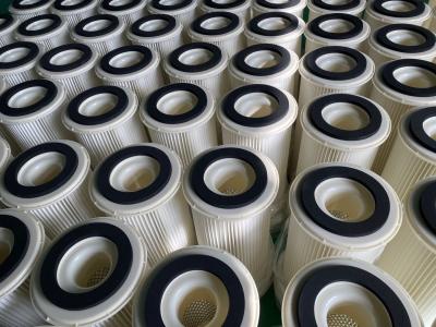China Polyester 99.9% Efficiency 145mm Dust Filter Cartridge for sale