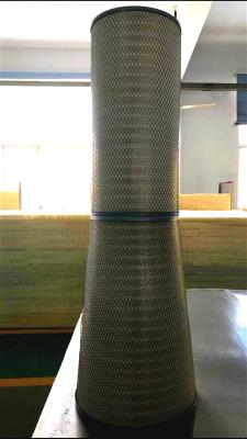 China 1880cfm 99.9% 1 Micron Cone Gas Turbine Inlet Filter for sale