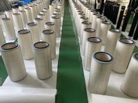 China 1880cfm 99.9% 1 Micron Cone Gas Turbine Inlet Filter for sale