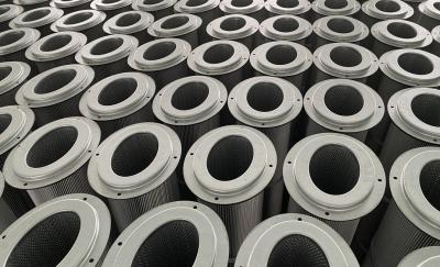 China Oval OD365mm 30mpa Stainless Steel Filter Element Internal Punching Mesh Support for sale