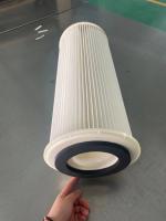 China 5um Galvanized Carbon Steel Flange Pet Dust Collector Cartridge Filter for sale