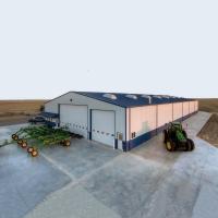 China High Strength Steel Prefab Farm Shed Building Prefab Metal Warehouse Building Anti Rust for sale