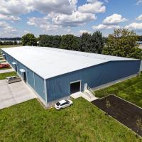 China Free Design Prefabricated Steel Factory Industrial Warehouse Buildings Earthquake Resistant for sale