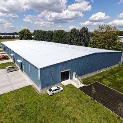 China Free Design Prefabricated Steel Factory Industrial Warehouse Buildings Earthquake Resistant for sale