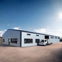 China High Strength Steel Prefab Farm Shed Building Prefab Metal Warehouse Building Anti Rust for sale