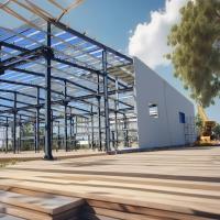 China Quick Assembly Prefabricated Workshop Steel Structure Warehouse Wind Resistant for sale