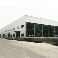 China Anti Earthquake Prefabricated Steel Structure Wind Resistant Steel Frame Prefab Building for sale