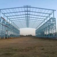 China Anti Earthquake Prefabricated Steel Structure Wind Resistant Steel Frame Prefab Building for sale