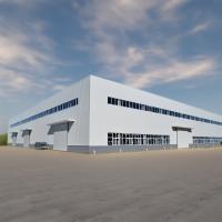 China Lightweight Prefab Steel Structure Warehouse Steel Frame Industrial Buildings Fast Install for sale