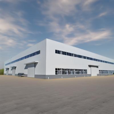 China Lightweight Prefab Steel Structure Warehouse Steel Frame Industrial Buildings Fast Install for sale