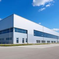 China Easy Install Steel Warehouse Building Steel Structure Industrial Building For Food Factory for sale