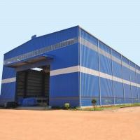 China Rigid Frame Steel Structure Warehouse Factory Corrosion Resistant Quick Installation for sale