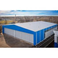 China Heavy-Duty Waterproof Steel Storage Warehouse - Portal Frame Light Steel Building Shell for sale
