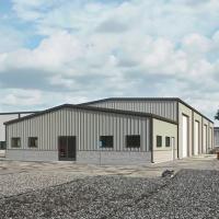China Lightweight Prefab Steel Structure Warehouse Steel Frame Industrial Buildings Fast Install for sale