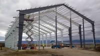 China Anti Earthquake Prefabricated Steel Structure Wind Resistant Steel Frame Prefab Building for sale