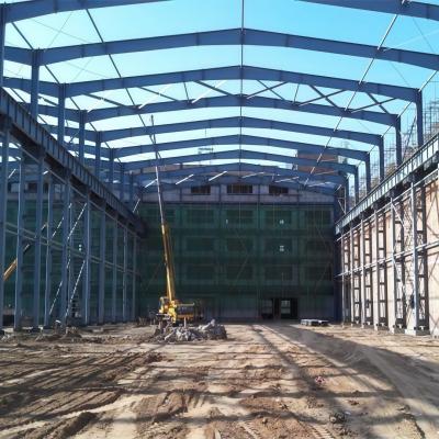 China Custom Prefabricated Steel Structure Rustproof Fast Construction Industrial Steel Buildings for sale
