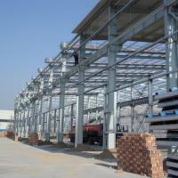 China Custom Prefabricated Steel Structure Rustproof Fast Construction Industrial Steel Buildings for sale