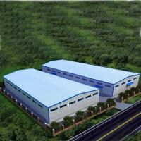 China Fast Assembling Prefabricated Steel Structure Workshop Eco Friendly Customizable Finish for sale