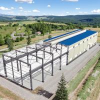 China Heavy Duty PEB Steel Building Open Span Pre Engineered Metal Building Fast Assembly for sale