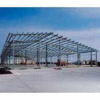 China Weather Resistant Prefabricated Steel Structure Q235 Q345 Prefab Metal Storage Sheds for sale
