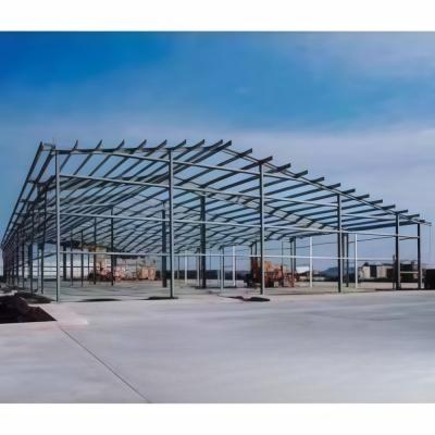 China Weather Resistant Prefabricated Steel Structure Q235 Q345 Prefab Metal Storage Sheds for sale