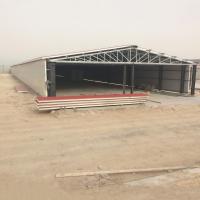 China Weather Resistant Prefabricated Steel Structure Q235 Q345 Prefab Metal Storage Sheds for sale