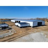 China Q235 Q355 Prefabricated Steel Warehouse Buildings Customized Size Earthquake Proof for sale