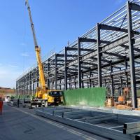 China Luxury Modern Prefab Metal Office Buildings Easy Installation Prefabricated Steel House for sale
