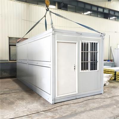 China Mobile Steel Prefabricated Folding House Sound Proof Foldable Container Homes CE for sale