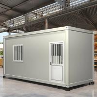 China 2 Story Knock Down Flat Pack Container House 20ft 40 Ft For Cafe Shop / Hospital for sale
