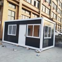 China 2 Story Knock Down Flat Pack Container House 20ft 40 Ft For Cafe Shop / Hospital for sale