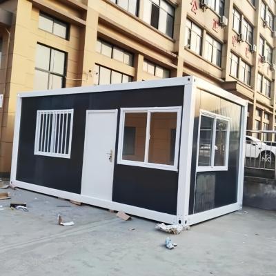China 2 Story Knock Down Flat Pack Container House 20ft 40 Ft For Cafe Shop / Hospital for sale