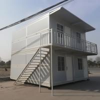 China Eco Friendly Folding Prefab Houses Container High Strength Steel Fold Up Container House for sale
