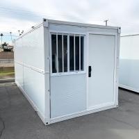China Eco Friendly Folding Prefab Houses Container High Strength Steel Fold Up Container House for sale