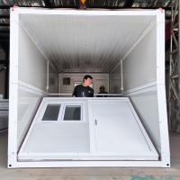 China Eco Friendly Folding Prefab Houses Container High Strength Steel Fold Up Container House for sale