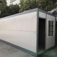 China Eco Friendly Folding Prefab Houses Container High Strength Steel Fold Up Container House for sale